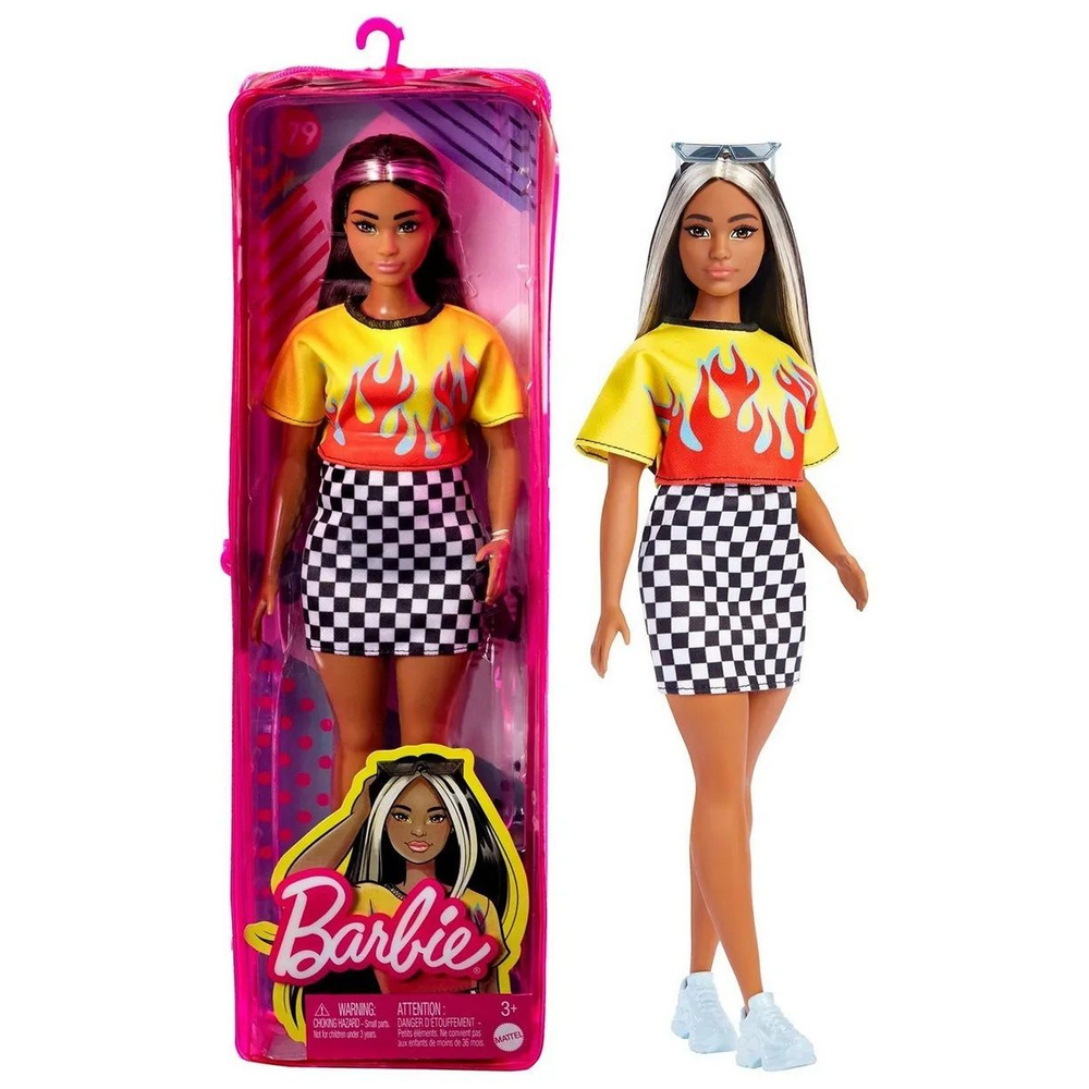 Кукла Barbie HBV13 Игра с модой 179 - купить с доставкой по выгодным ...