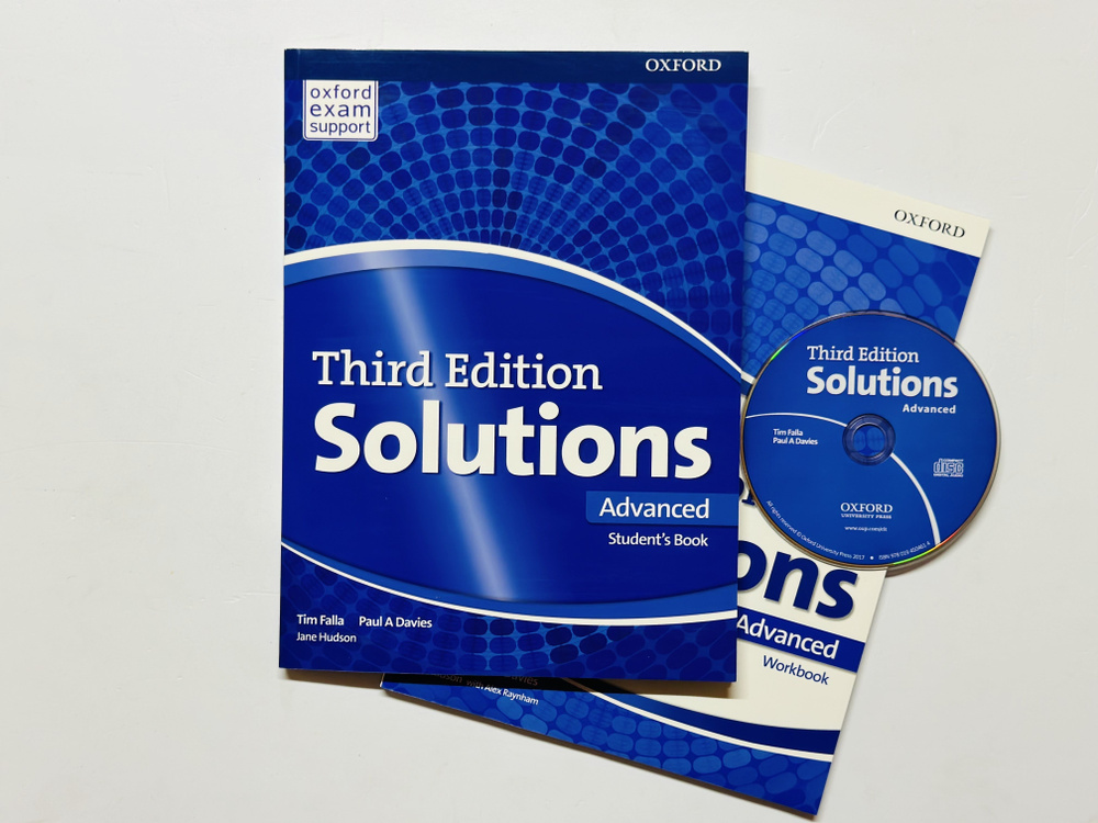 Комплект Solutions Advanced Third Edition: Student's Book + Workbook + CD | Falla Tim - купить с ...