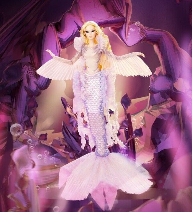 Кукла Barbie Moments Of Fantasy Siren Gina Yao 12" Mermaid Mizi ...