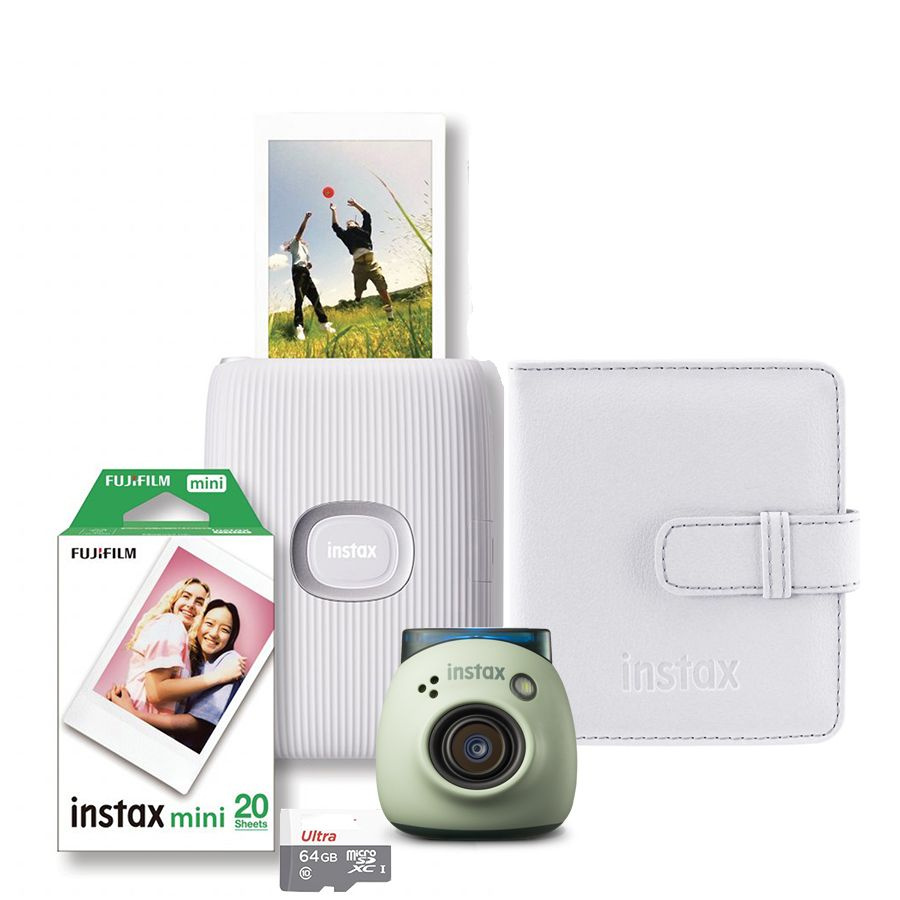 Компактный фотопринтер Fujifilm Instax Mini Link 2 + Компактный ...
