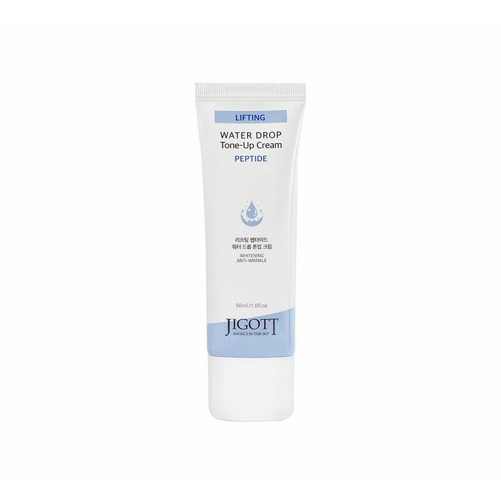 Крем для лица Jigott DAILY REAL WATER DROP Tone Up Cream PEPTIDE - 1 шт ...