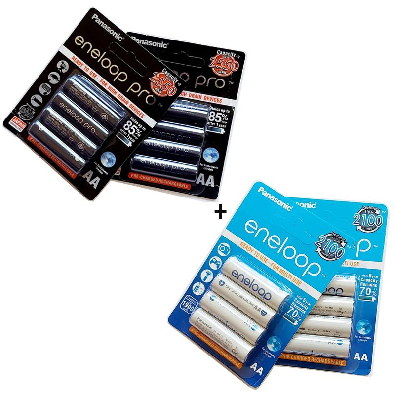 Аккумуляторы Eneloop Pro AA 1.2v(8 шт +8 шт) - купить с доставкой по ...