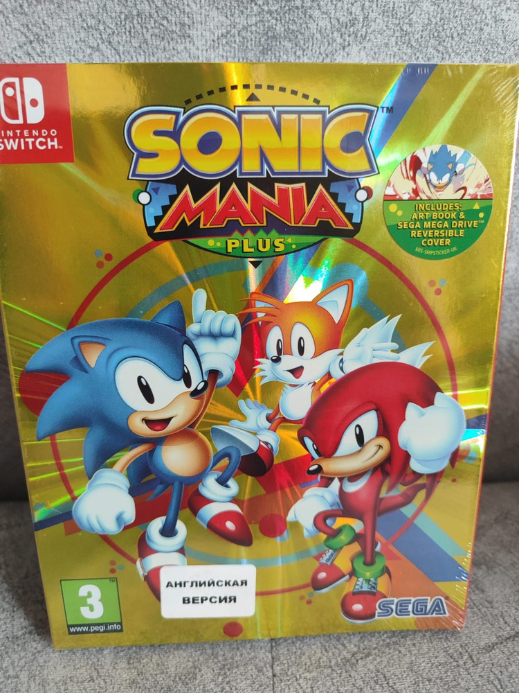 Игра Sonic Mania Plus (Nintendo Switch) (Nintendo Switch, Английская ...
