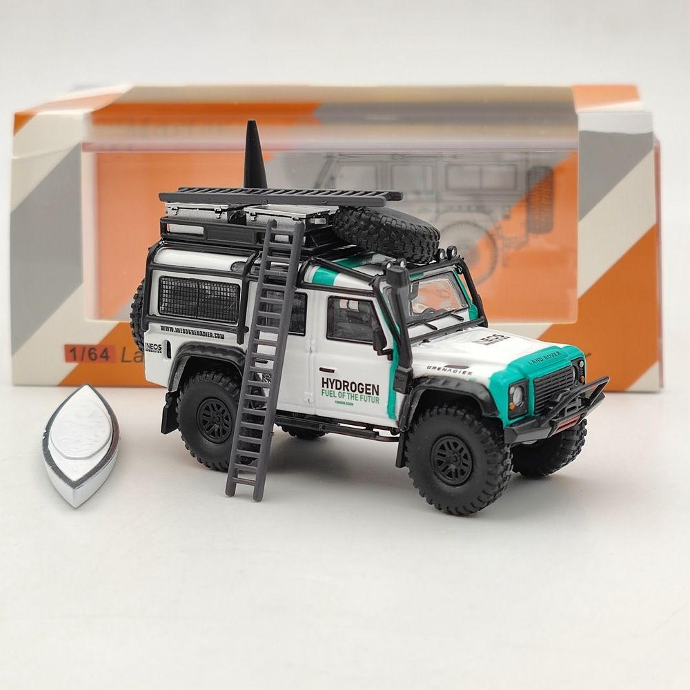 Машинка модель Master 1:64 Land Rover Defender Big Wheel Modified Buggy ...