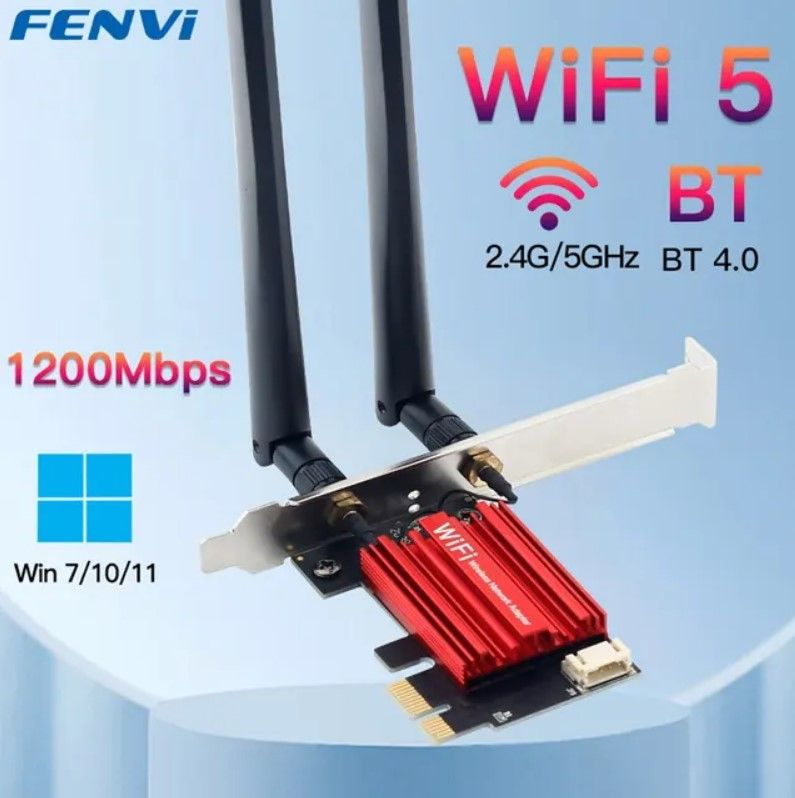 Fenvi Wi-Fi-адаптер FV-AC1200 - купить с доставкой по выгодным ценам в ...