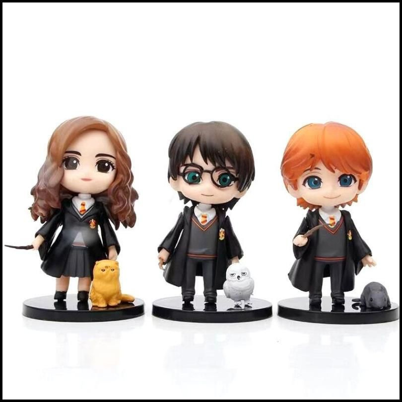 3 шт Фигурки Гарри Поттера Гермиона Джин Грейнджер Хедвиг Рон Уизли ...