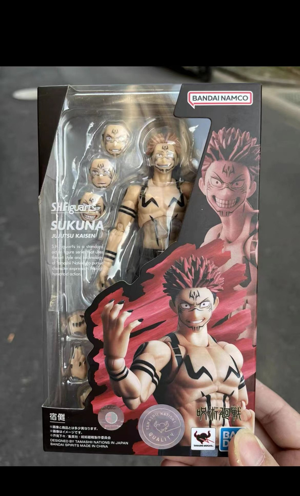 фигурка, jujustu kaisen ,BANDAI SHF figures,Ryomen Sukuna - купить с ...