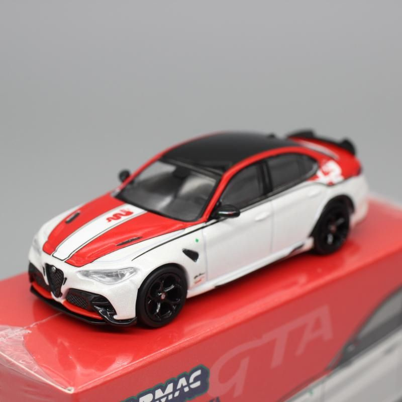 Машинка Tarmac Works TW 1/64 Alfa Romeo Giulia GTA Red White Die-cast ...