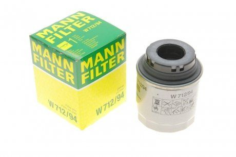 Фильтр масляный MANN FILTER MANN W 712/94 - купить по выгодным ценам в интернет-магазине OZON ...