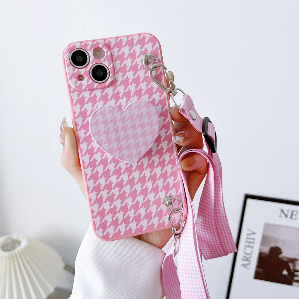 Чехол для Samsung Galaxy S23 Plus (Мягкий ТПУ) с регулируемый длинный ...