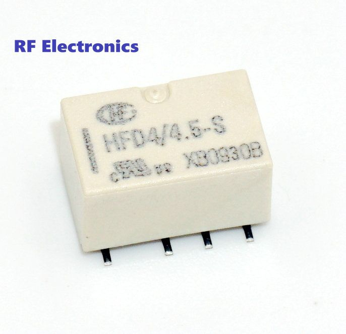 Сигнальное реле HFD4/4.5-S(4.5V,1A/30VDC,0.3A/125VAC,8PIN) HONGFA ...