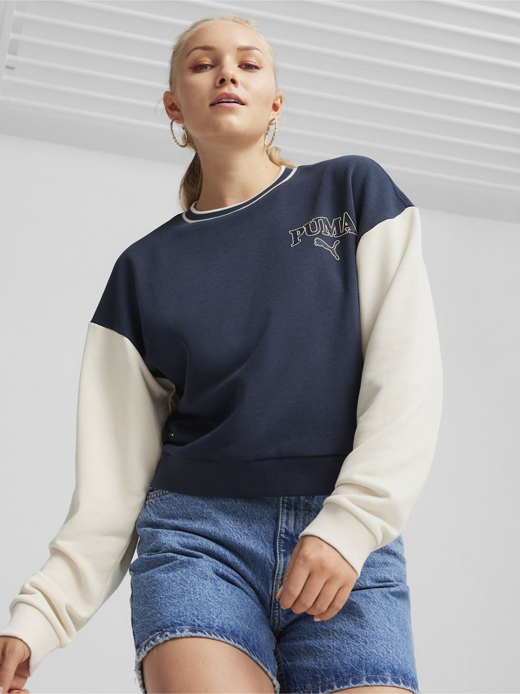 Свитшот PUMA Squad Crew Tr - купить с доставкой по выгодным ценам в ...