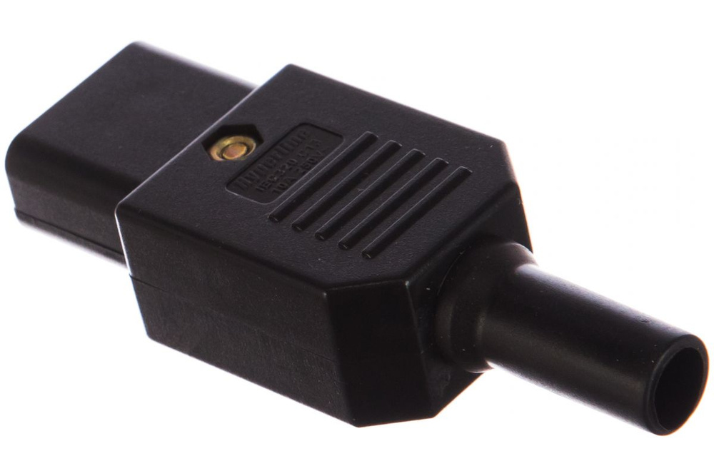 Hyperline Con Iec320c13 Разъем Iec 60320 C13 220В 10a на кабель плоские контакты внутри разъема