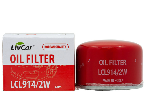 Фильтр масляный LivCar OIL FILTER LCL914/2W LADA купить на OZON по ...