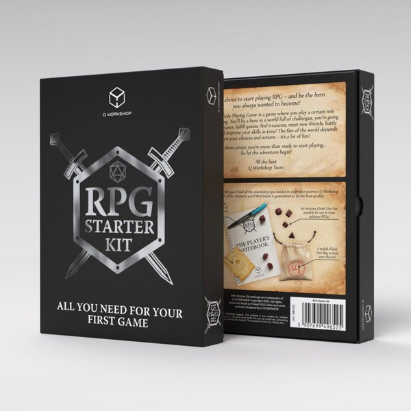 Набор для начинающего ролевика Q-Workshop RPG Starter Kit купить на ...