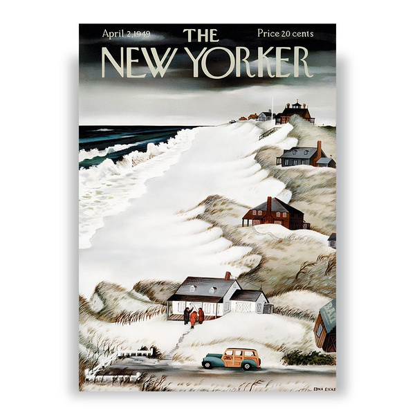 Постер Арт Постер от Арт-Плакат, обложка The New Yorker (Нью-Йоркер) от 2 апреля 1949 года, 21 x ...