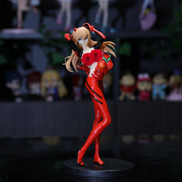 аниме фигурки Аска евангелион 23CM/EVA фигурка"Asuka" купить на OZON по низкой цене (2283230243)