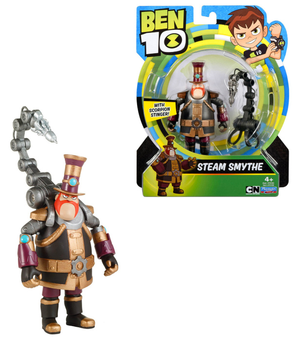 Фигурка Бен 10 Стим Смит Ben 10 Steam Smythe With Scorpion Stinger ...