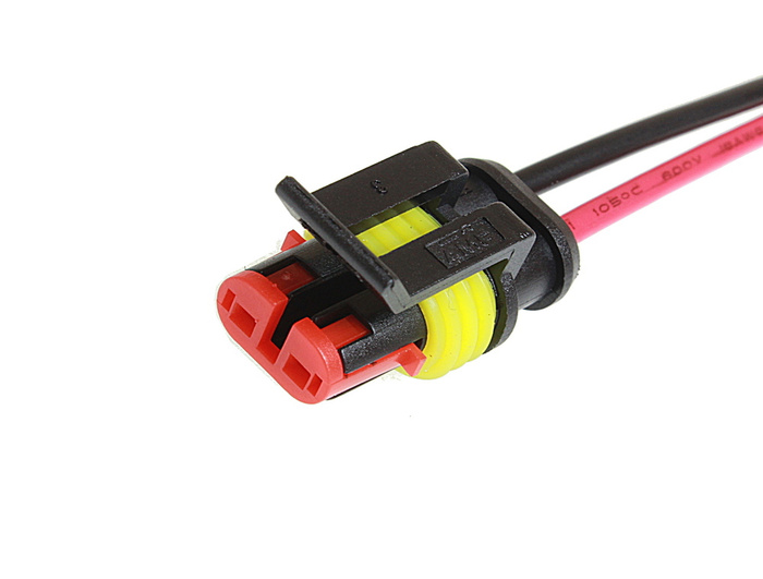 Колодка соединительная 2-х контактная, герметичная, медь (мама), П001 ...