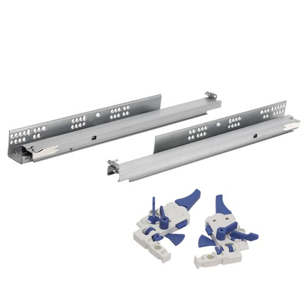 Направляющие скрытого типа, push-to-open, Unihopper Magic Box, 350 мм ...