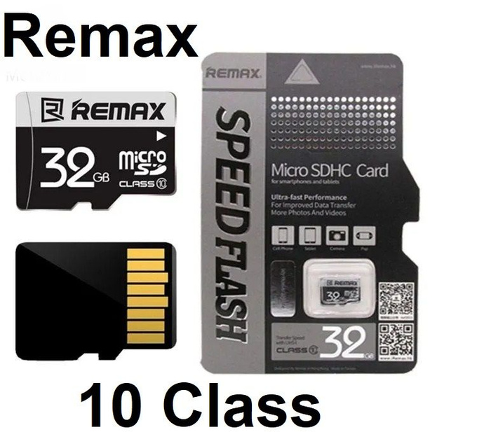 Карта памяти 32 гб SDHC 10 class / для расширения памяти / для телефона ...