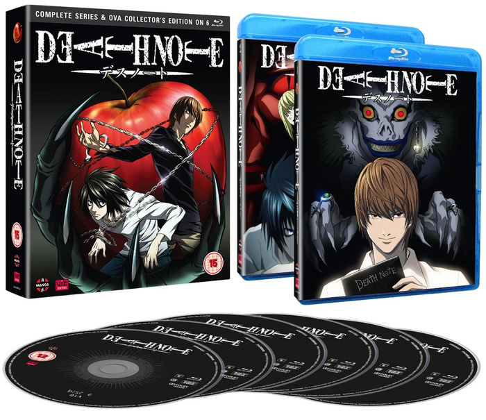 Аниме Death Note: Complete Series and OVA Collection (на английском ...