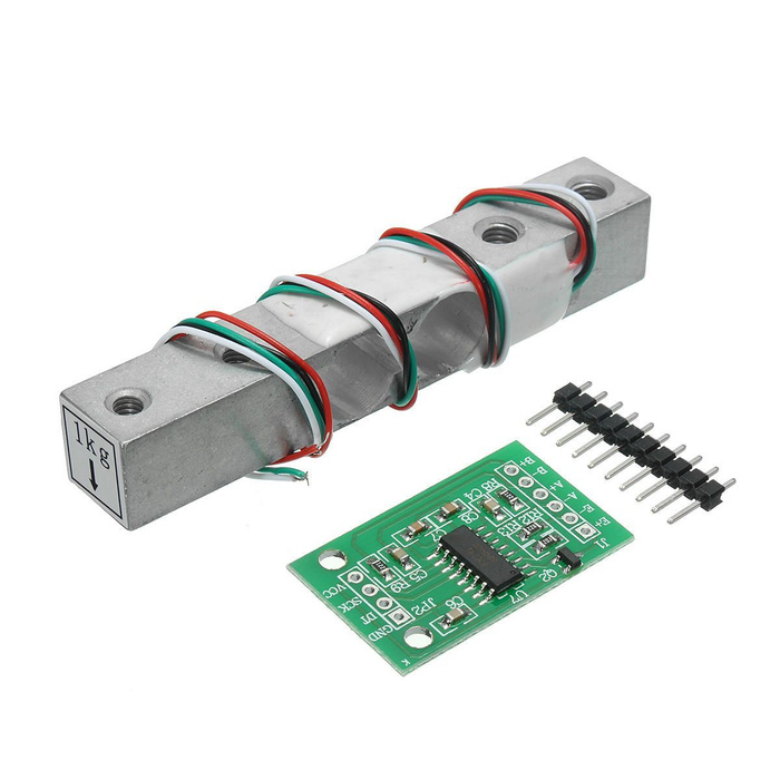 Тензодатчик весы до 1 кг с Hx711 Arduino Nodemcu и Esp32 купить с