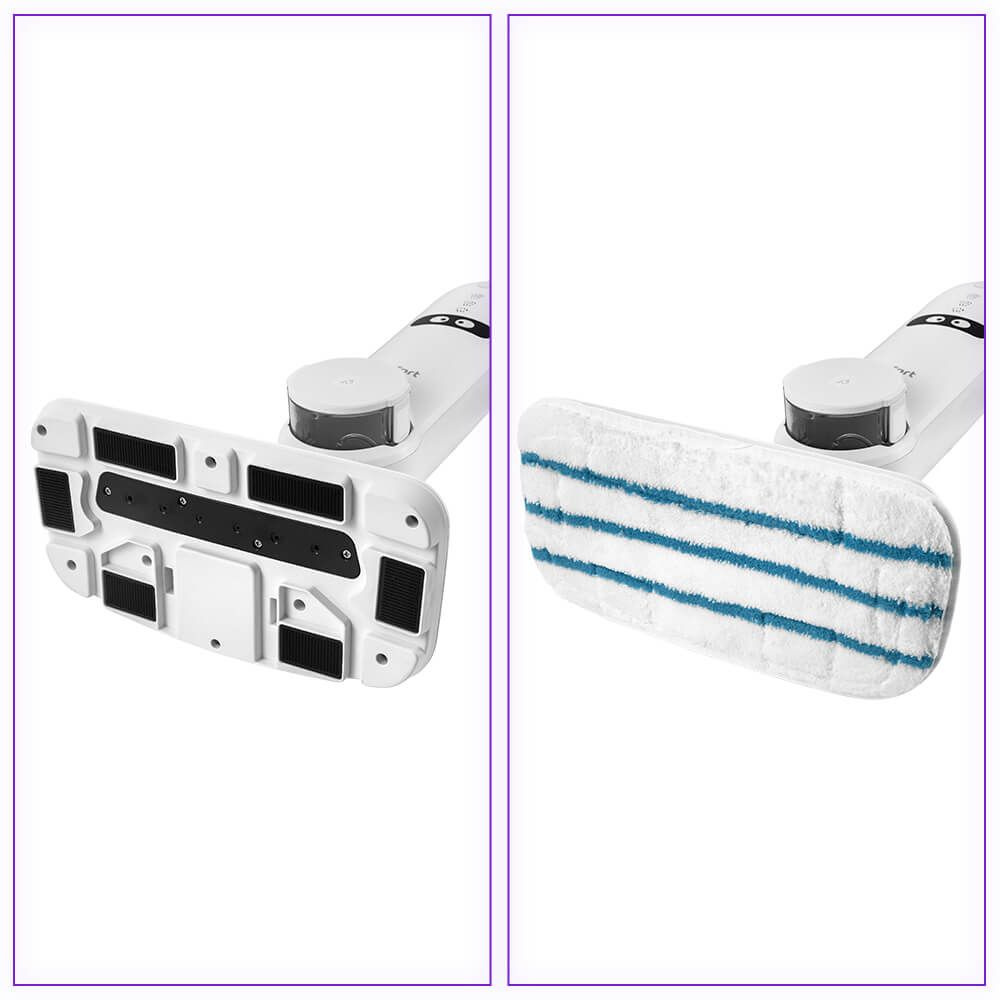 Паровая швабра Kitfort КТ-1015, белый, 1300 Вт купить по низкой цене с доставкой в интернет ...