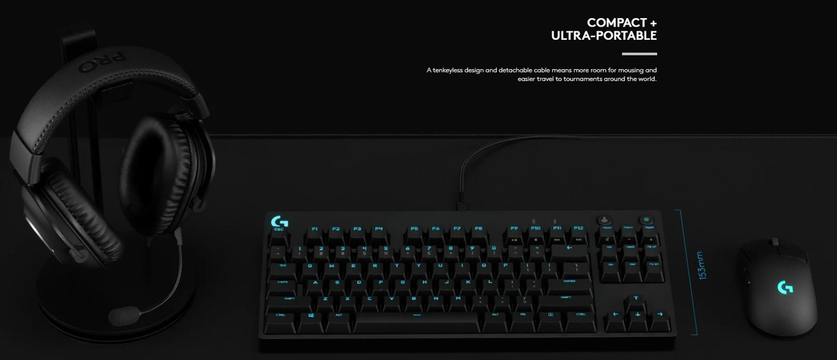 Logitech Игровая клавиатура проводная G PRO LOL, (Kailh Red ...