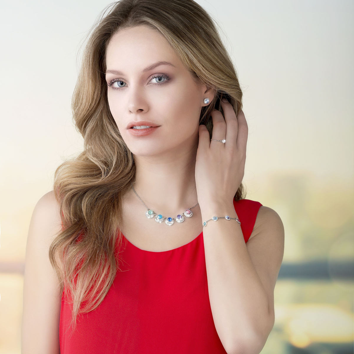 Серьги женские "Блеск", Oliver Weber Collection, 22066R купить на OZON ...