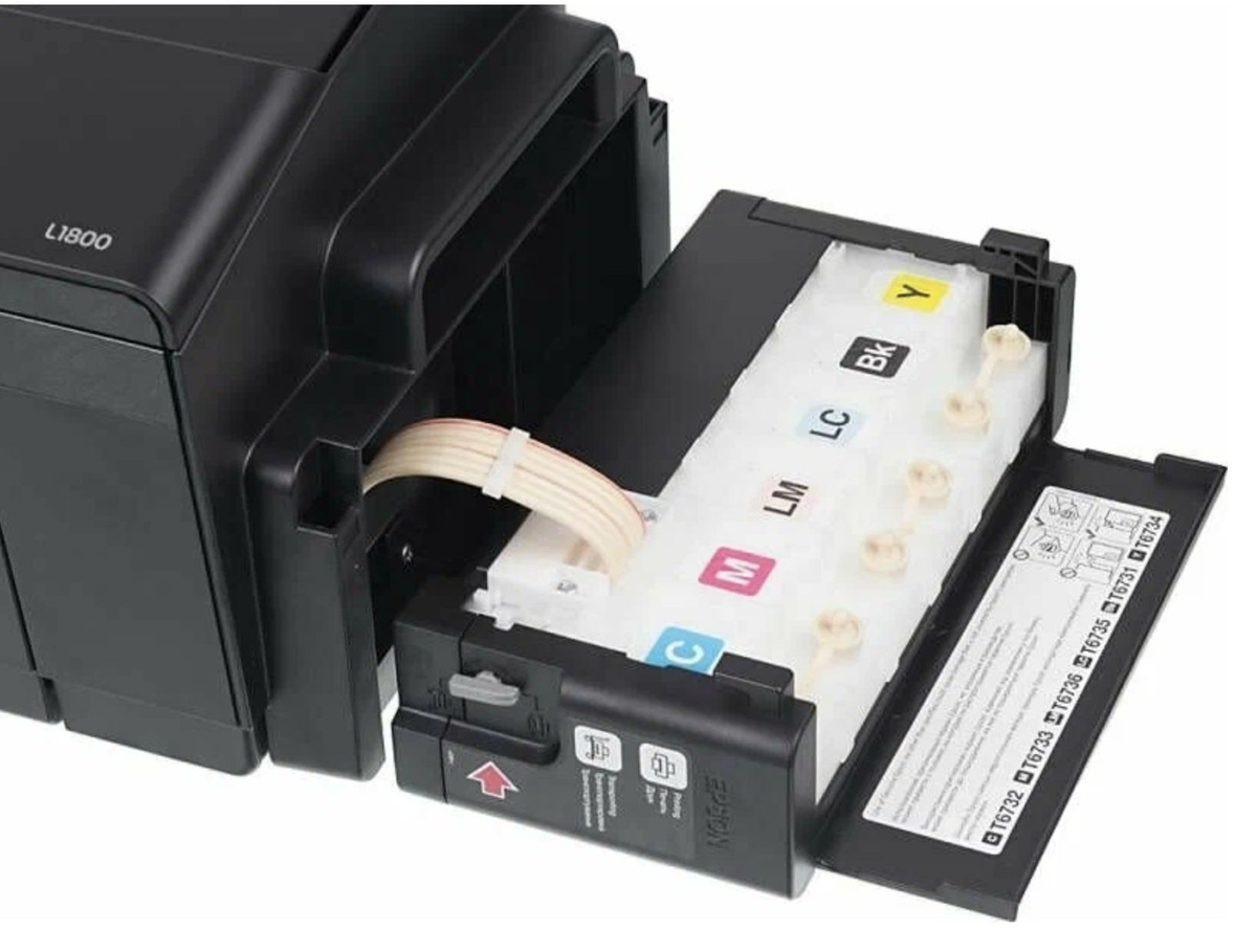 Epson Принтер струйный Epson L1800, черный купить на OZON по низкой ...