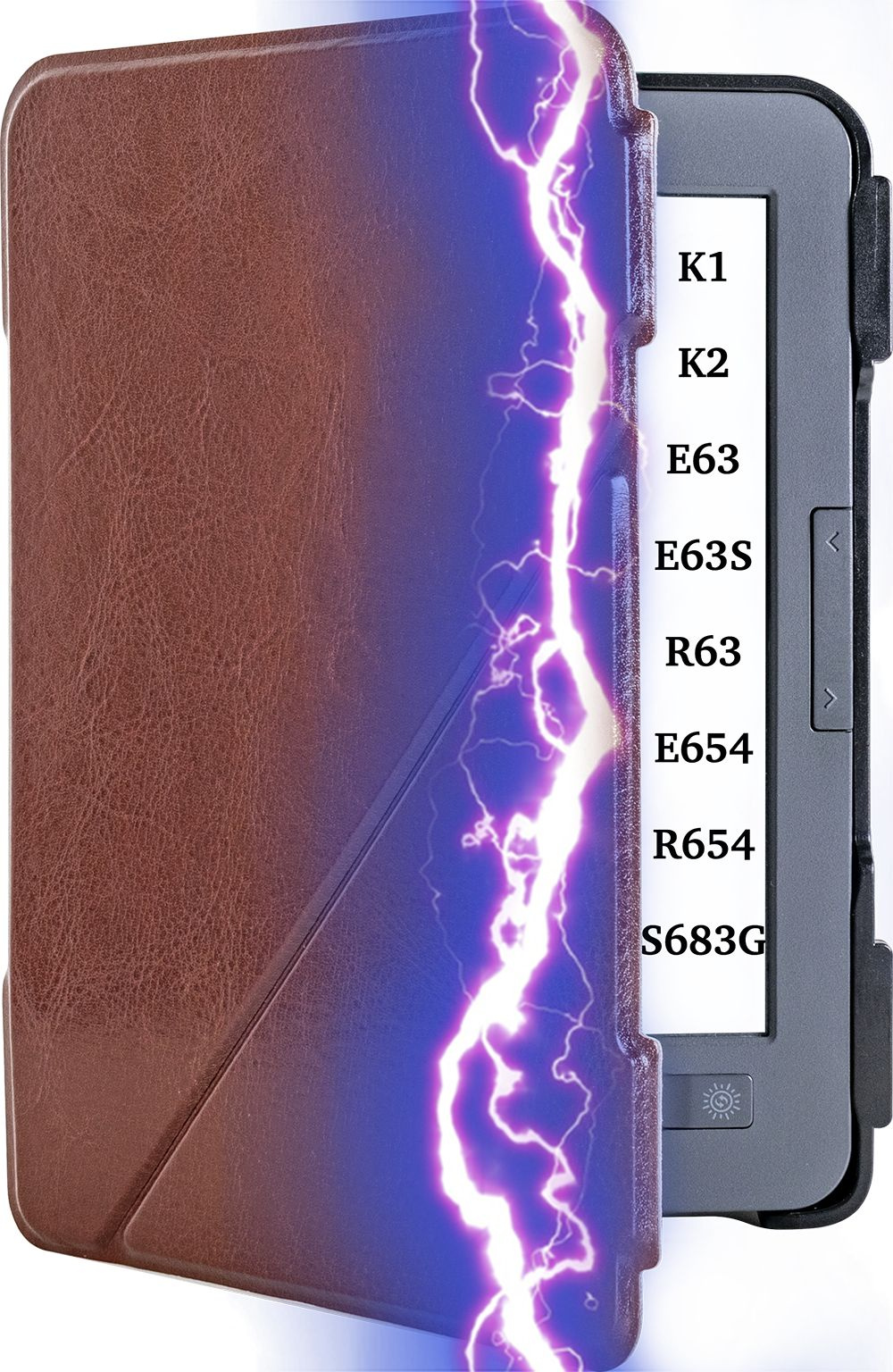 Чехол серии LUX для электронной книги Digma K1, K2, E63, E63S, R63, E654, S683G магниты ...