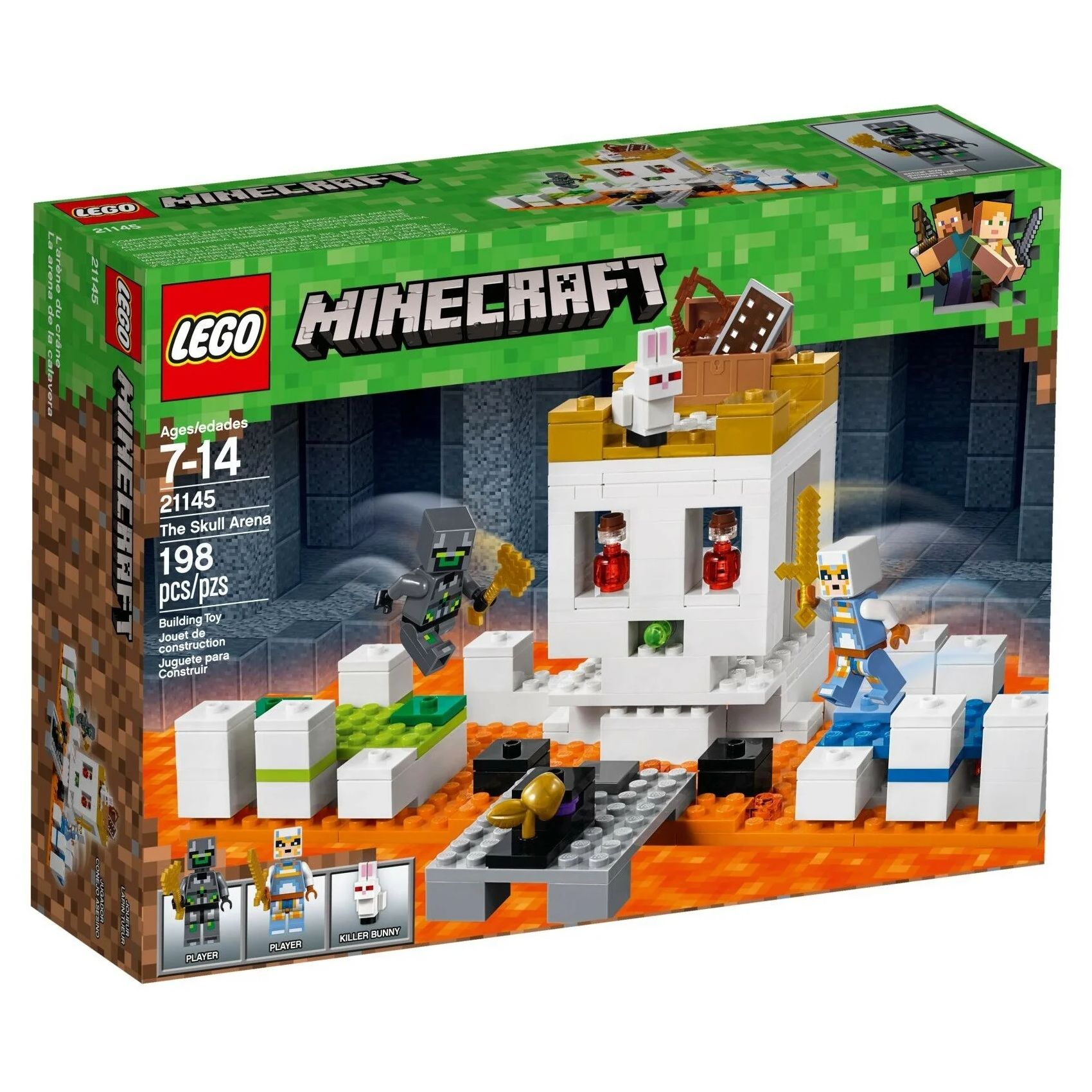 Конструктор Lego 21145 Minecraft 21145 Арена-череп купить на OZON по ...