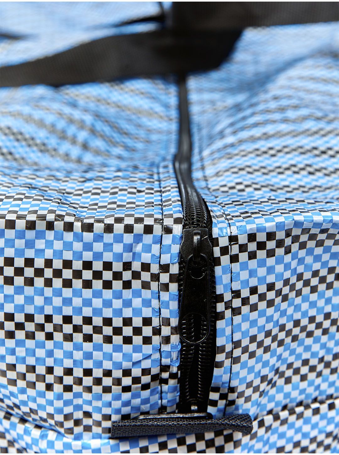 Сумка хозяйственная для переезда, складная клетчатый баул на молнии ...