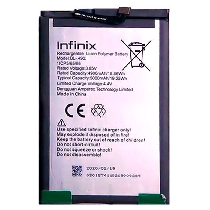 BL-49NX Infinix Hot 30i/Smart 7/7 HD Аккумулятор купить на OZON по ...