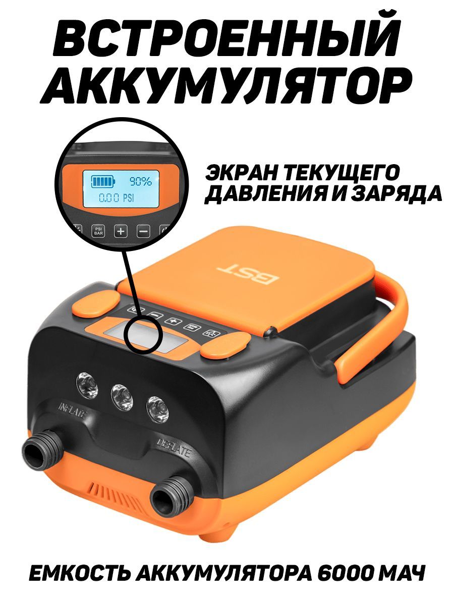 Насос высокого давления (полного цикла) электрический со встроенным ...
