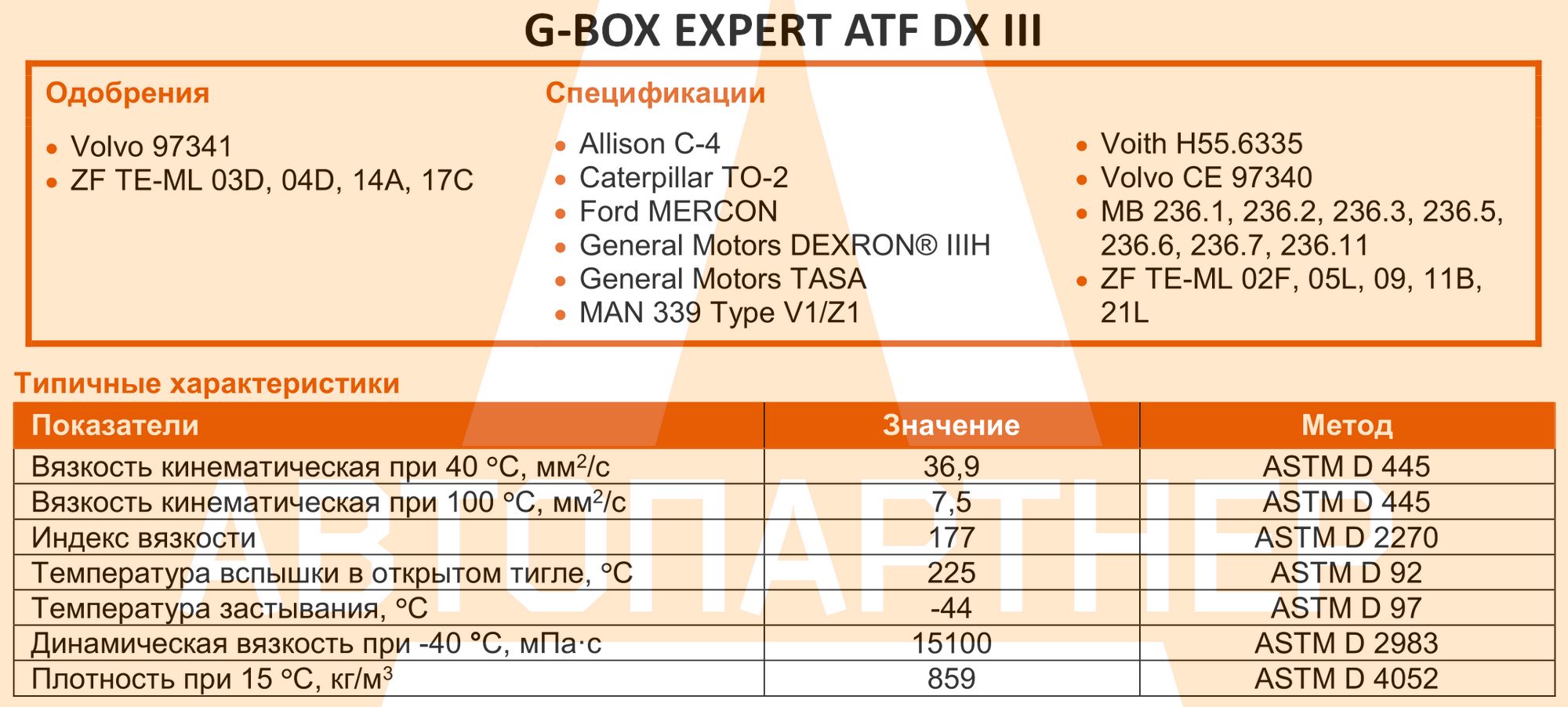 G-Box Expert ATF DX III, Трансмиссионное масло, Полусинтетическое, 1 л ...