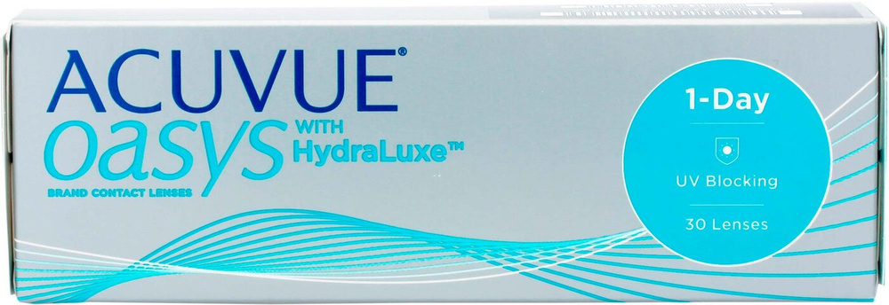 Контактные линзы ACUVUE OASYS однодневные 1-Day with HydraLuxe 30 шт -6 ...