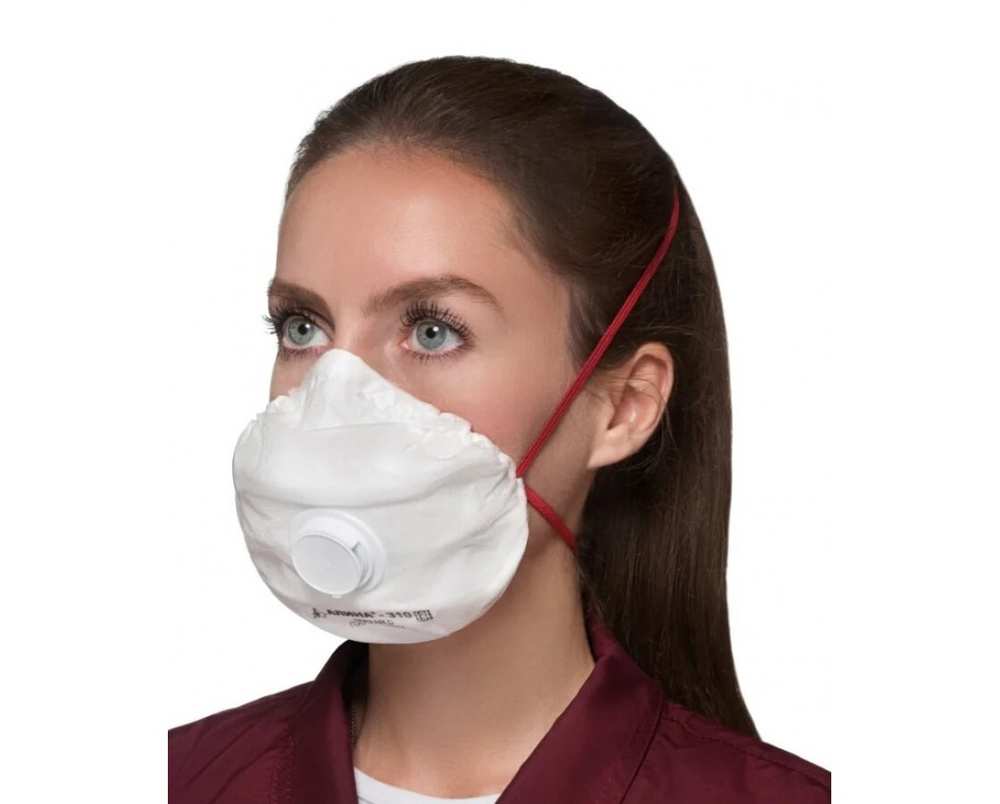 Алина Респиратор универсальный Алина 310, FFP3, размер Универсальный, 1 шт. - купить с доставкой ...