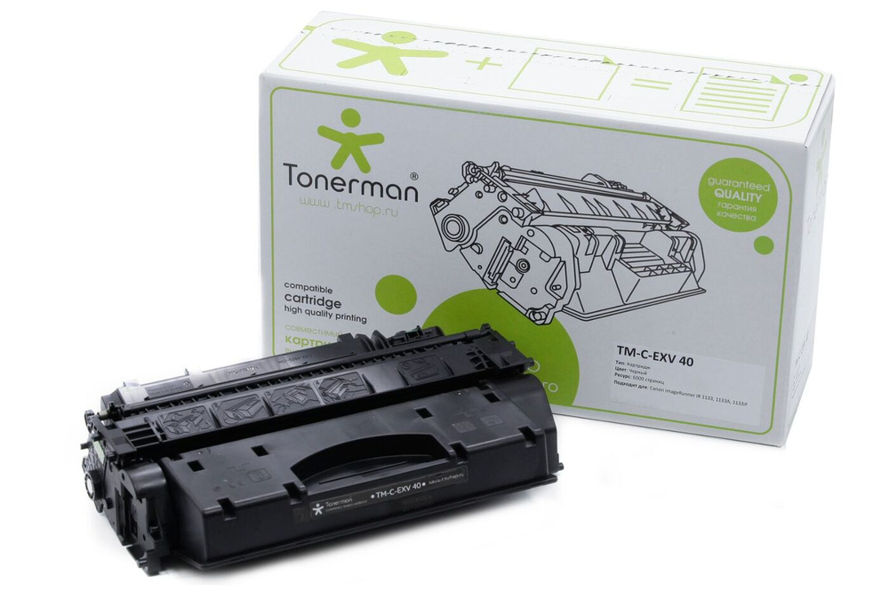 Расходник для печати Tonerman TM C-EXV40, Черный (black), для лазерного ...