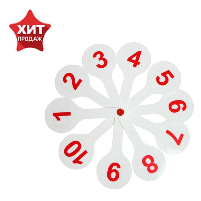 Касса "Веер", цифры от 1 до 20, прямой и обратный счет - купить с ...