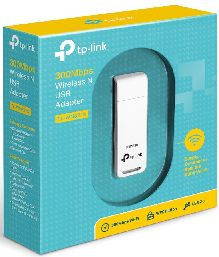 TP-Link Wi-Fi-адаптер TL-WN821N - купить с доставкой по выгодным ценам ...