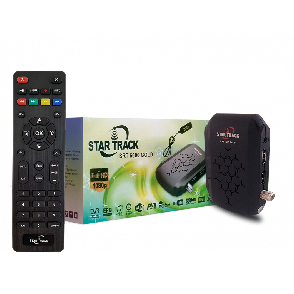 Спутниковый ресивер Star Track SRT 6500/6600 GOLD - купить с доставкой ...