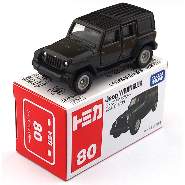 Машинка TAKARA TOMY TOMICA NO.80 Jeep WRANGLER - купить с доставкой по выгодным ценам в интернет ...
