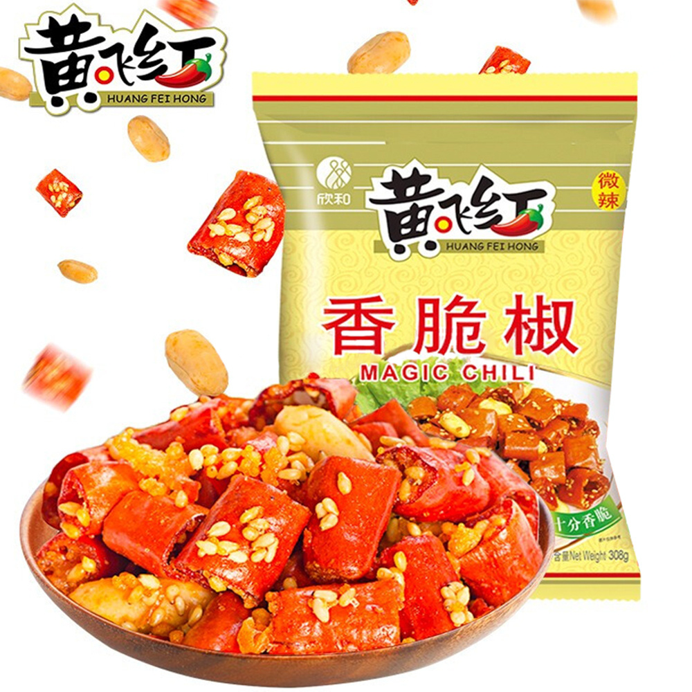Арахис обжаренный с чили (Huang Fei Hong Magic Chili) 308г - купить с ...