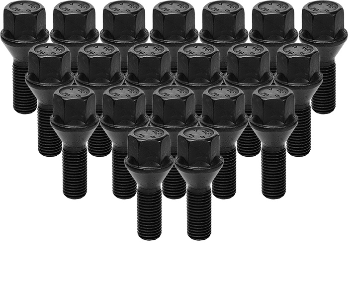 Болт колесный М12 х 1,5, 20 шт. купить по выгодной цене в интернет ...