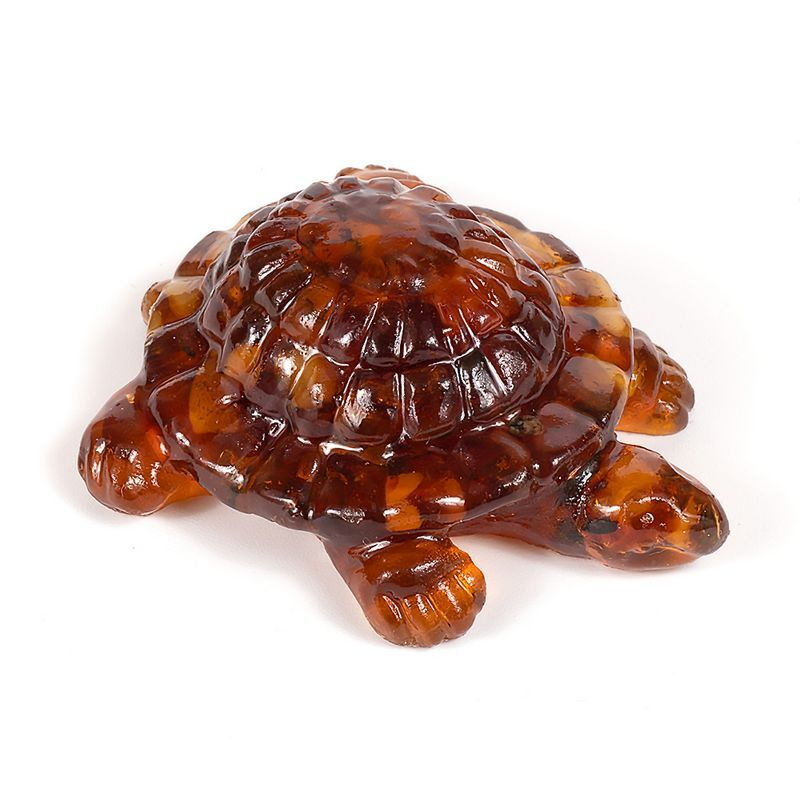 Небольшая сувенирная янтарная фигурка "Черепаха" купить на OZON по ...