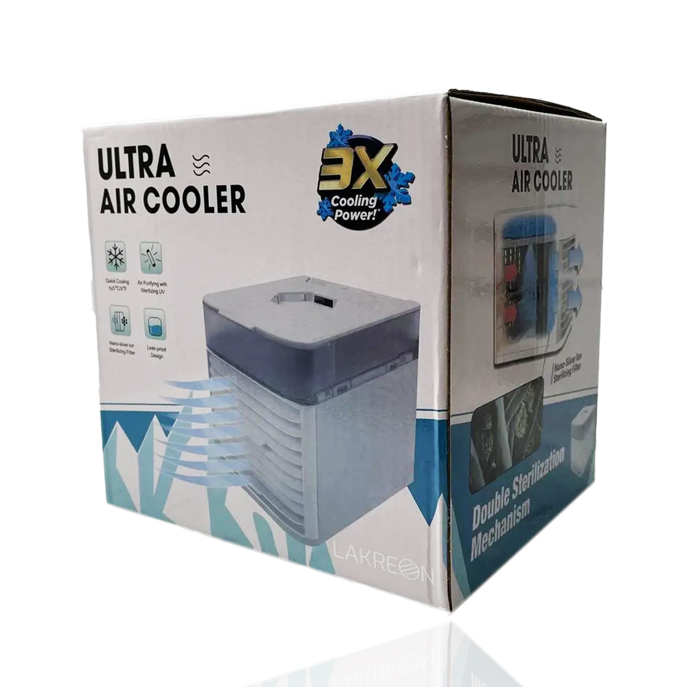 Мини портативный настольный кондиционер Ultra Air Cooler 3x купить по ...