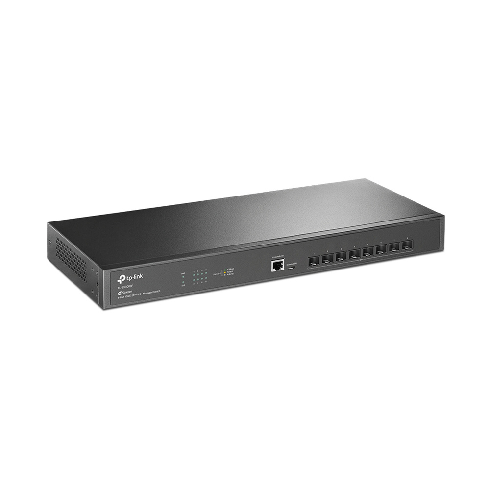 Коммутатор TP-Link TL-SX3008F JetStream управляемый уровня 2+ на 8 ...