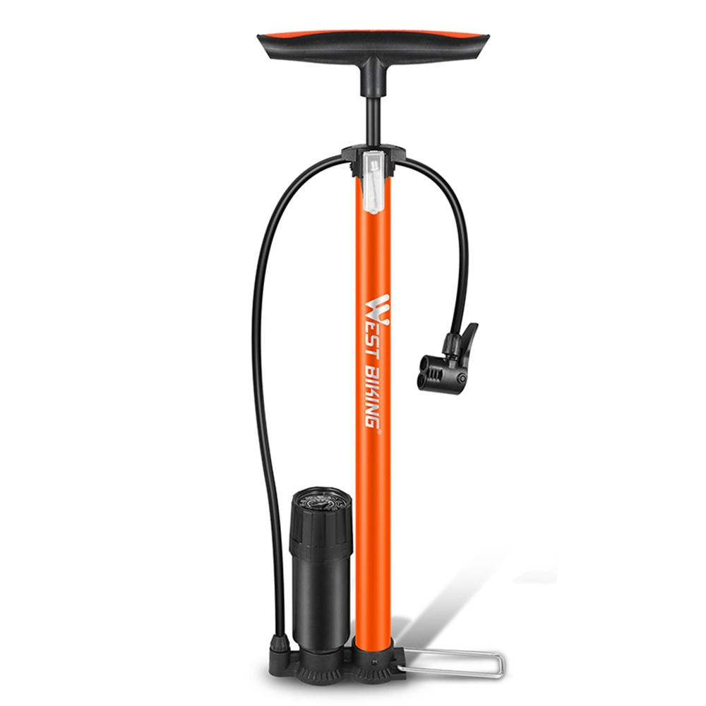 WE BIKING Велосипедный напольный насос 160PSI High Prure Велосипедный ...